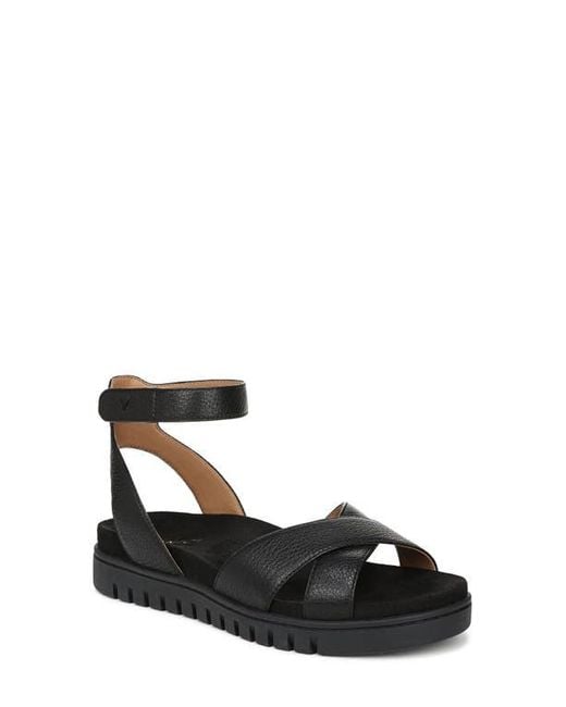 Vionic Uptown Merced Platform Sandal in Black | Lyst