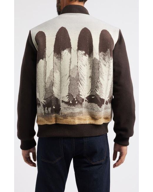Pendleton Gorge Wool Blend Insulated Bomber Jacket for Men | Lyst
