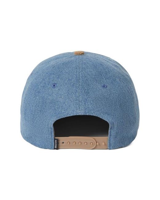 Brixton X Coors Colt Embroidered Mixed Media Baseball Cap in Blue for ...