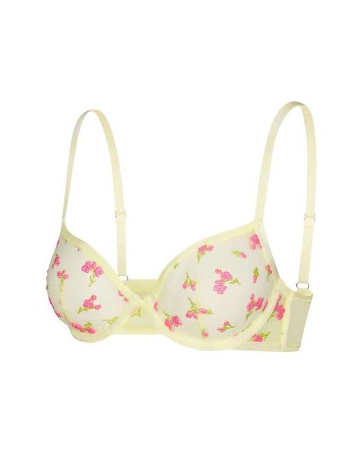 Savage x Fenty Puff Flowers Unlined Demi Bra | Lyst