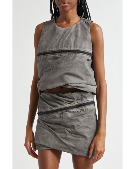 DIESEL T-Origin Tank in Gray | Lyst