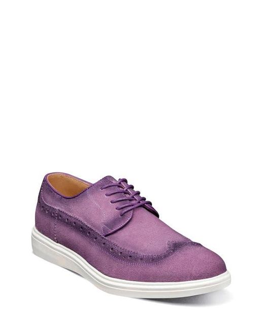 Stacy Adams Trudell Wingtip Oxford in Purple for Men | Lyst
