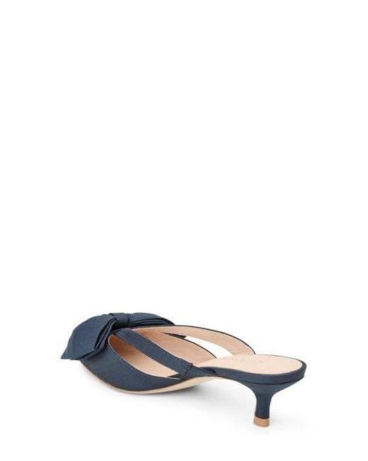 Jack Rogers Cynthia Bow Pointed Toe Mule in Blue | Lyst