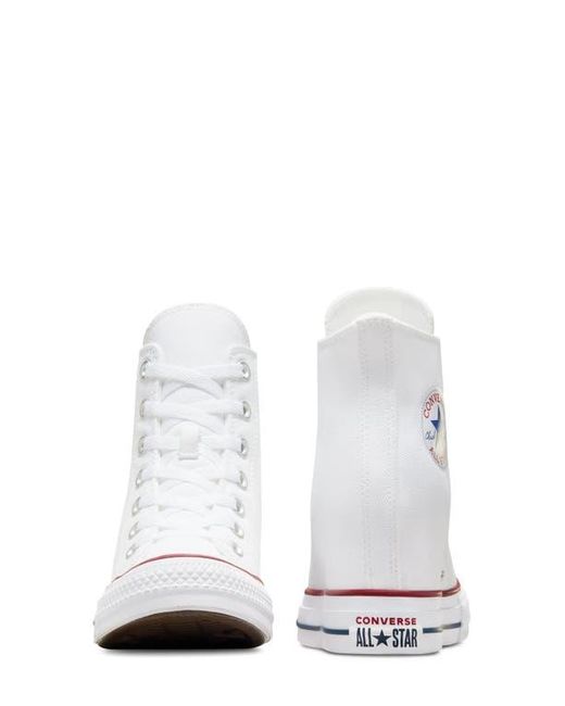 Converse Chuck Taylor All Star Wedge Platform High Top Sneaker in White ...