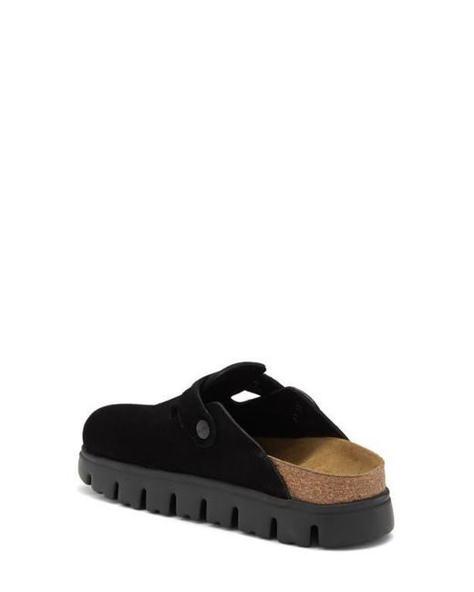 Birkenstock Boston Chunky Platform Clog in Black | Lyst