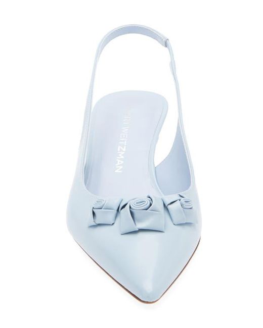 Stuart Weitzman Rosie Slingback 35 Pump in Blue | Lyst