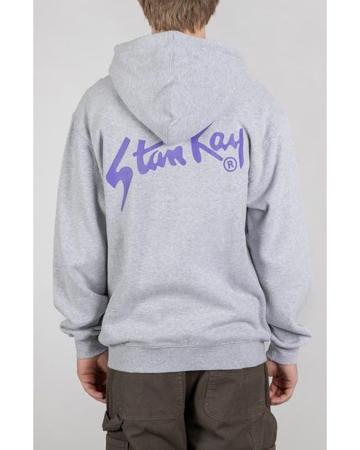 Stan Ray Stan Og Logo Graphic Zip-Up Hoodie in Gray for Men | Lyst