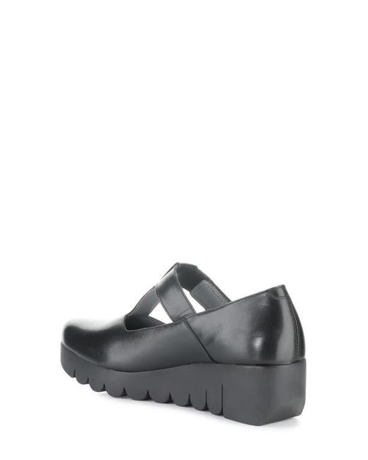 Fly London Veka T-Strap Platform Wedge Pump in Gray | Lyst