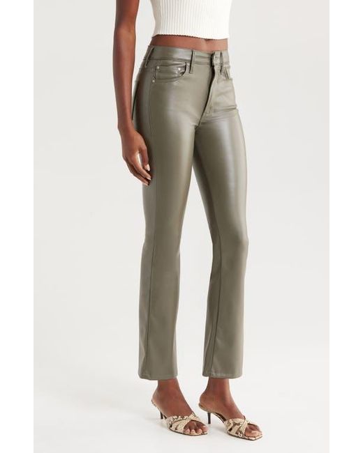 Mother Faux Leather Pants