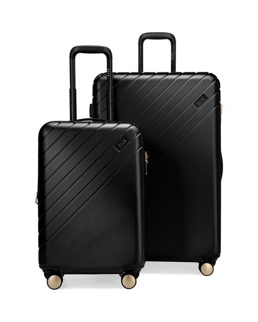 Elle Louvre 2 Piece Expandable Polycarbonate Spinner Luggage Set in ...