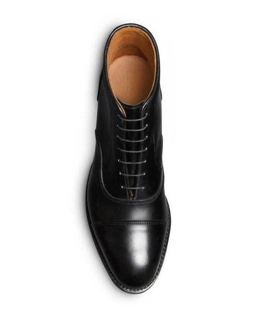 Allen Edmonds Park Cap Toe Boot in Black for Men | Lyst