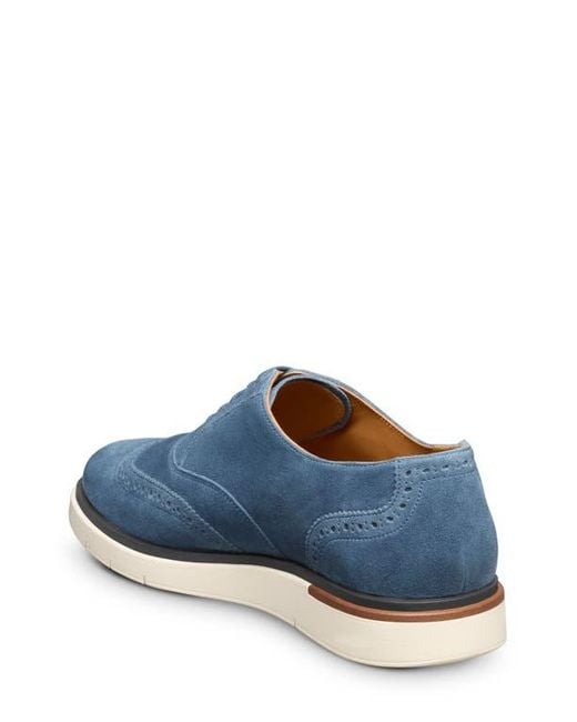 Allen Edmonds Carson Hybrid Wingtip Oxford in Blue for Men | Lyst