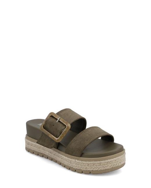 MIA Kika Platform Sandal in Brown | Lyst