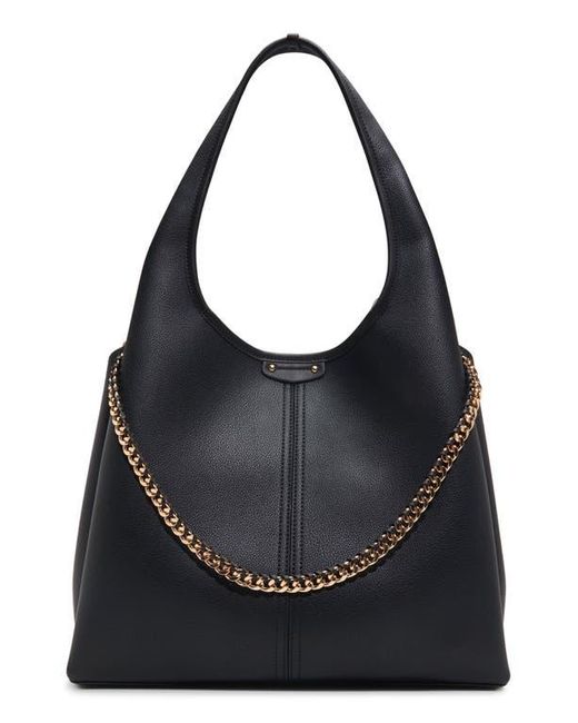 ALDO Ambrosia Faux Leather Shoulder Bag in Black | Lyst