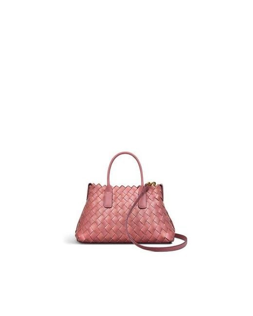 Radley The Goswell Ziptop Satchel Bag in Pink | Lyst