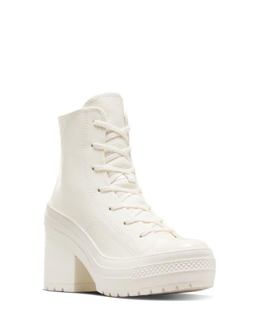 Converse Gender Inclusive Chuck 70 De Luxe Block Heel High Top Sneaker ...