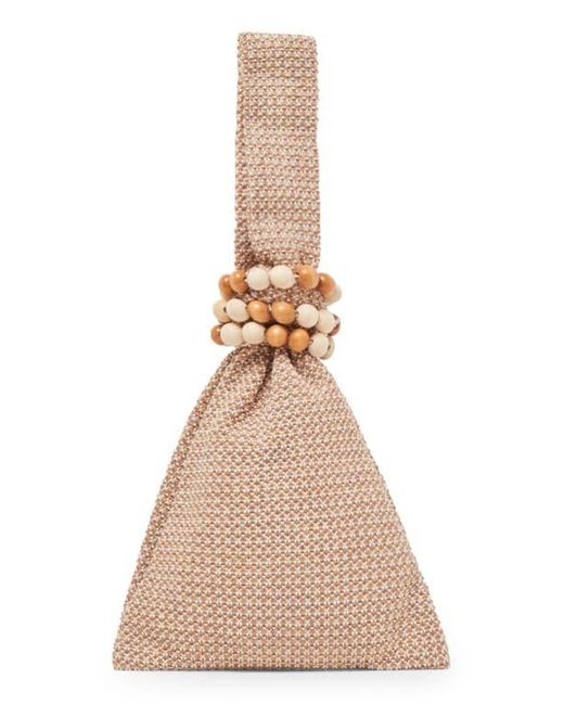 Dolce Vita Carey Woven Raffia Clutch in Natural | Lyst