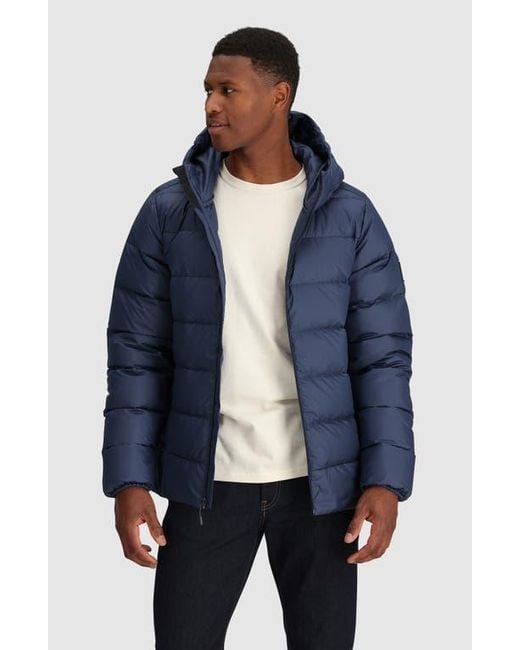 Outdoor Research Coldfront 700 Fill Power Down Insulated Hooded Ripstop ...