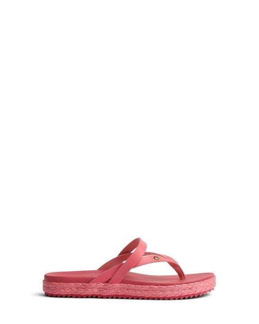 Reef Vista Carmen Platform Flip Flop in Pink | Lyst