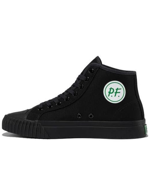 PF Flyers Center High-Top Sneaker in Black | Lyst