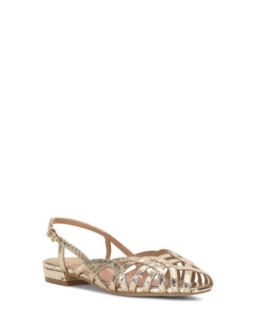 Vince Camuto Stiorra Slingback Sandal in Natural | Lyst