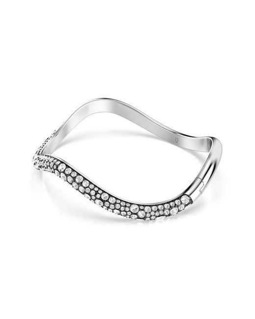 Swarovski Sublima Crystal Wavy Cuff Bracelet | Lyst