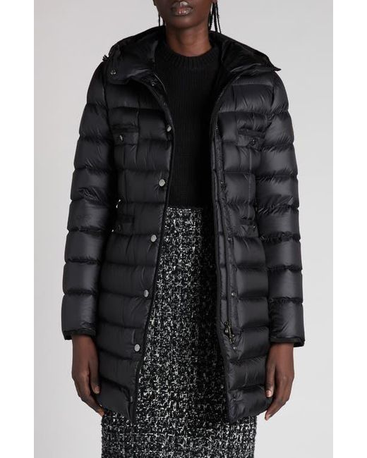 Moncler Hirma Down Long Parka in Black | Lyst