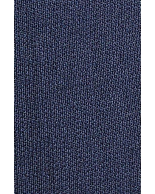 Setchu Origami Belted Virgin Wool Jacket in Blue | Lyst