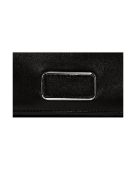 Tumi Myla Leather Crossbody Bag in Black | Lyst