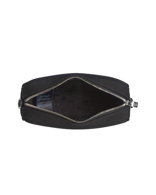 Amiri Stacked Bones Canvas Camera Bag in Black for Men | Lyst