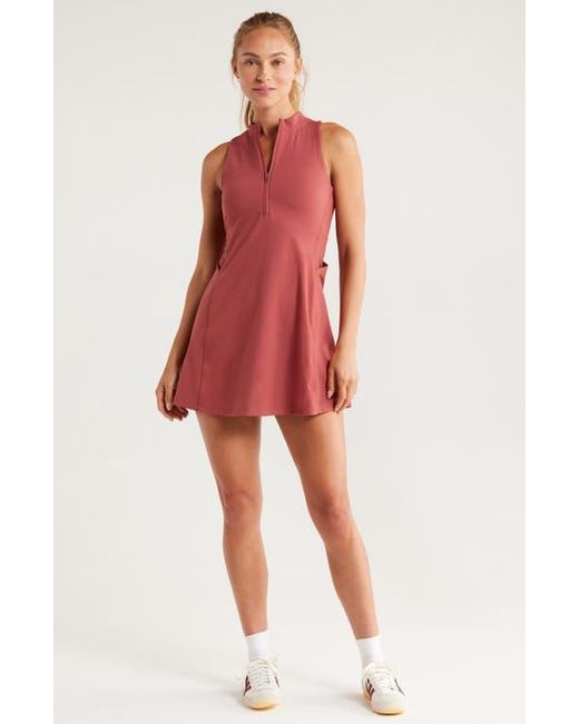 Zella Recreation Minidress & Shorts Set in Red | Lyst