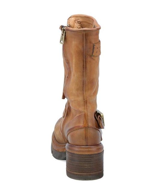 A.s.98 Emory Lug Sole Boot in Brown | Lyst