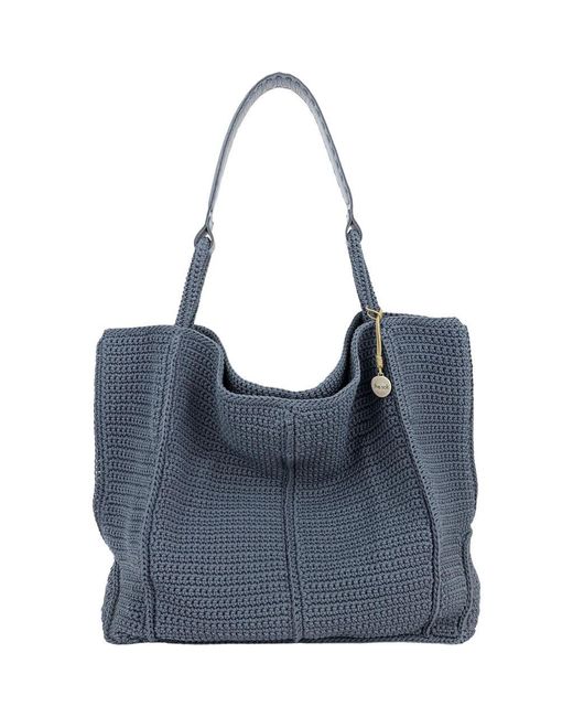 The Sak Los Feliz Large Tote Leather Bag in Blue | Lyst