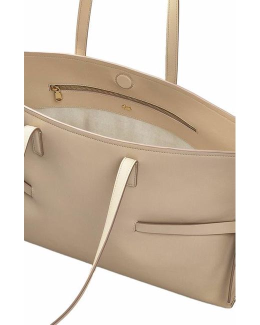 Radley Fleet Street Open Top Tote Bag in Natural | Lyst