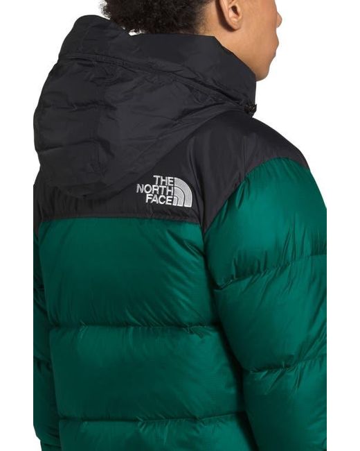 The North Face Nuptse 1996 Packable Shiny Quilted Down Jacket in Green ...