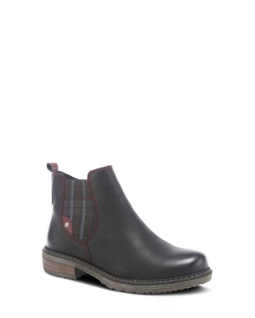 Spring Step Nonia Water Resistant Chelsea Boot in Black | Lyst