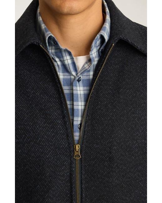 Bonobos The Italian Wool Blend Bomber Jacket in Black for Men | Lyst