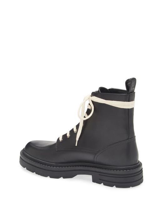 Versace Adriano Lace-Up Boot in Black for Men | Lyst