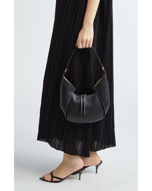 REE PROJECTS Mini Riva Pebbled Leather Tote in Black | Lyst