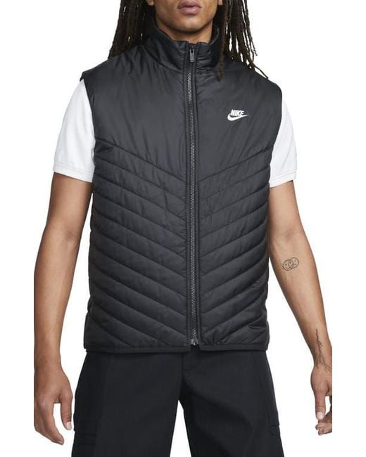 Nike Therma-Fit Windrunner Vest in Black for Men | Lyst
