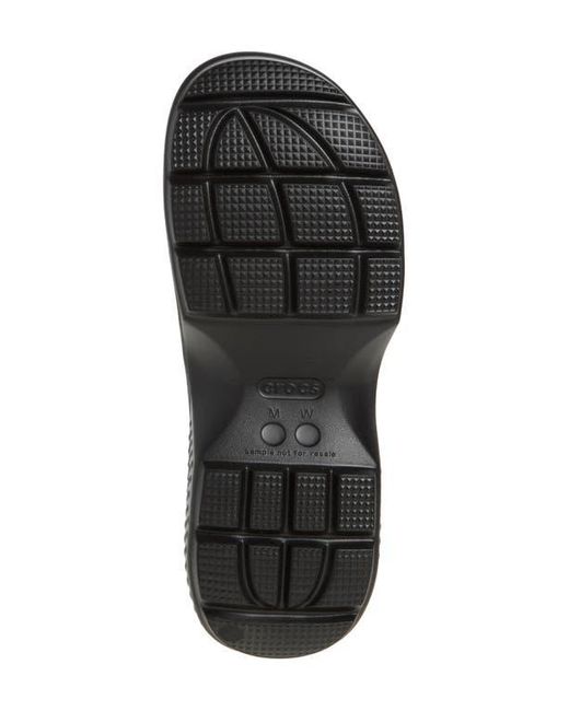 Crocs™ Stomp Platform Mary Jane in Black | Lyst