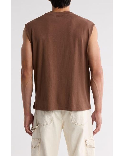PacSun Beverly Hills Muscle Graphic Tank in Brown for Men | Lyst