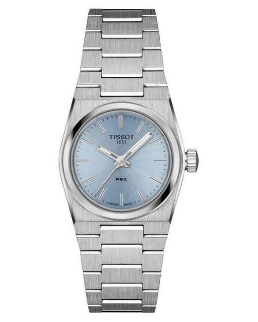 Tissot Prx Bracelet Watch, 25Mm in Gray | Lyst