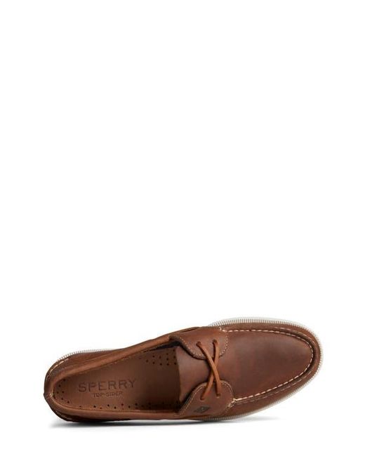 Sperry Top-Sider Authentic Original 2-Eye Boat Shoe in Brown for Men | Lyst