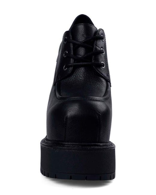 Zigi Tina Lace-Up Platform Shoe in Black | Lyst
