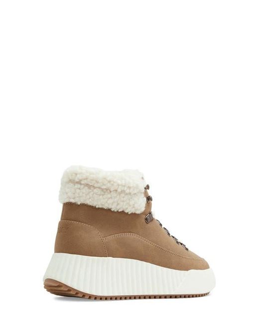 Roxy Bling Peak High Top Sneaker in Brown | Lyst