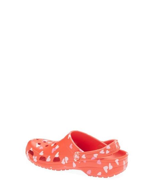 Crocs™ Classic V-Day Clog in Red | Lyst