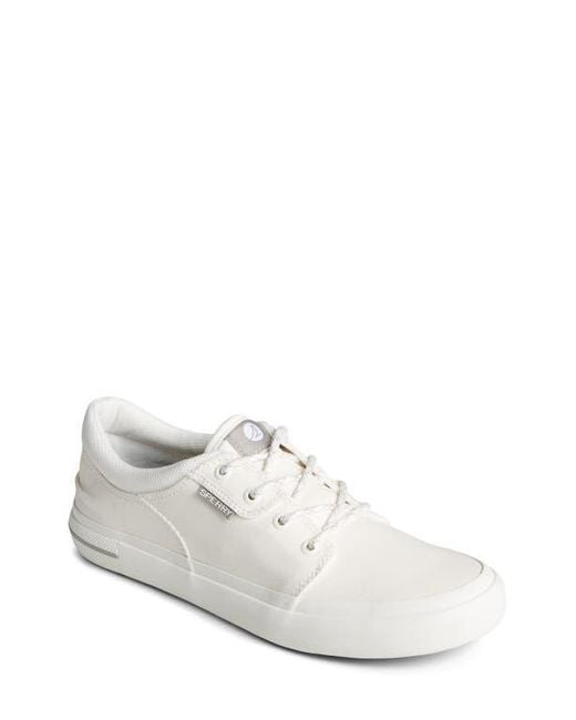 Sperry Top-Sider Crossjack Sneaker in White for Men | Lyst