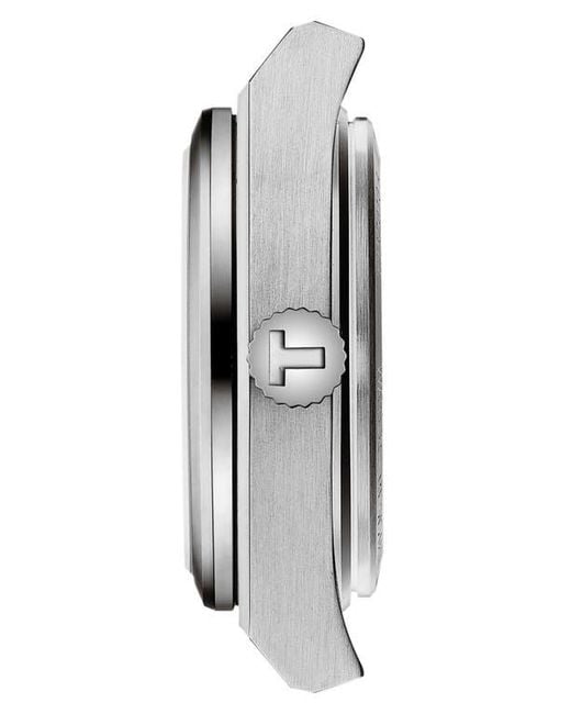 Tissot Prx Diamond Bracelet Watch, 25Mm in Gray | Lyst