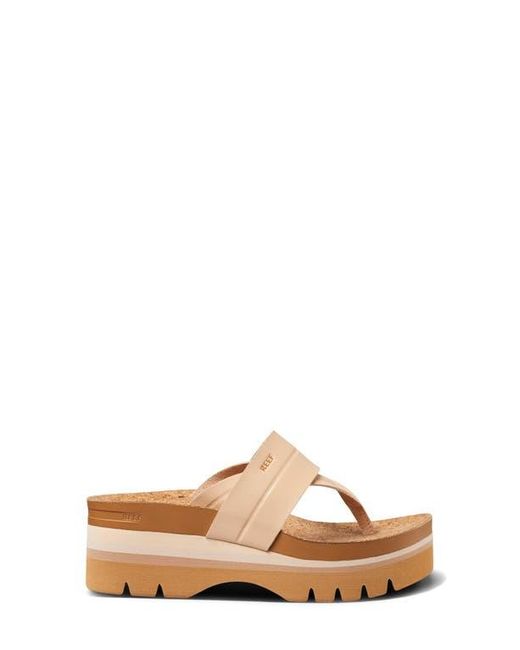 Reef Cushion Vista Higher Lennox Platform Flip Flop | Lyst